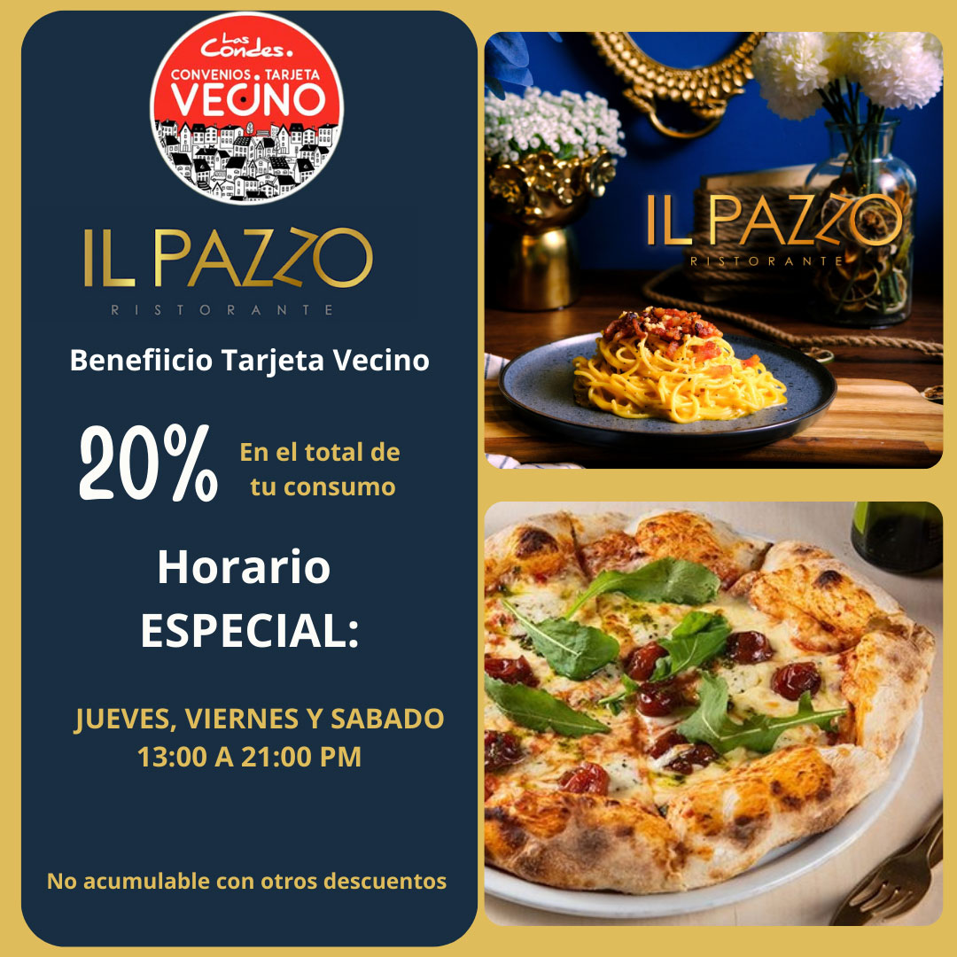 IL PAZZO RISTORANTE - Las Condes